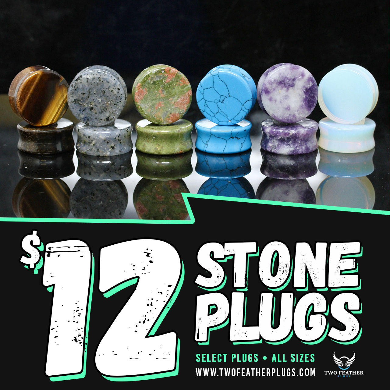 Stretched Ear Hand Carved Plugs, Tunnels, Gauge, and Hangers – Two ...