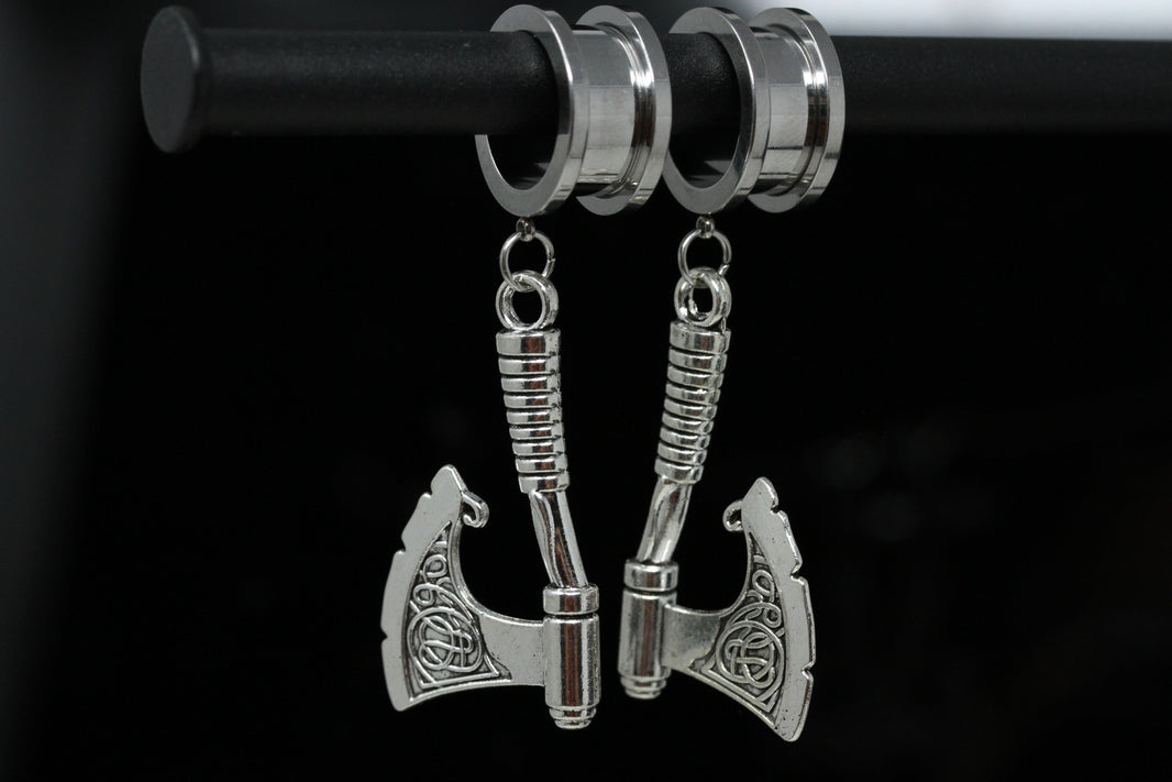 13mm (1/2") Plugs | Tunnels | Stretched Ear Weights – Two Feather Plugs