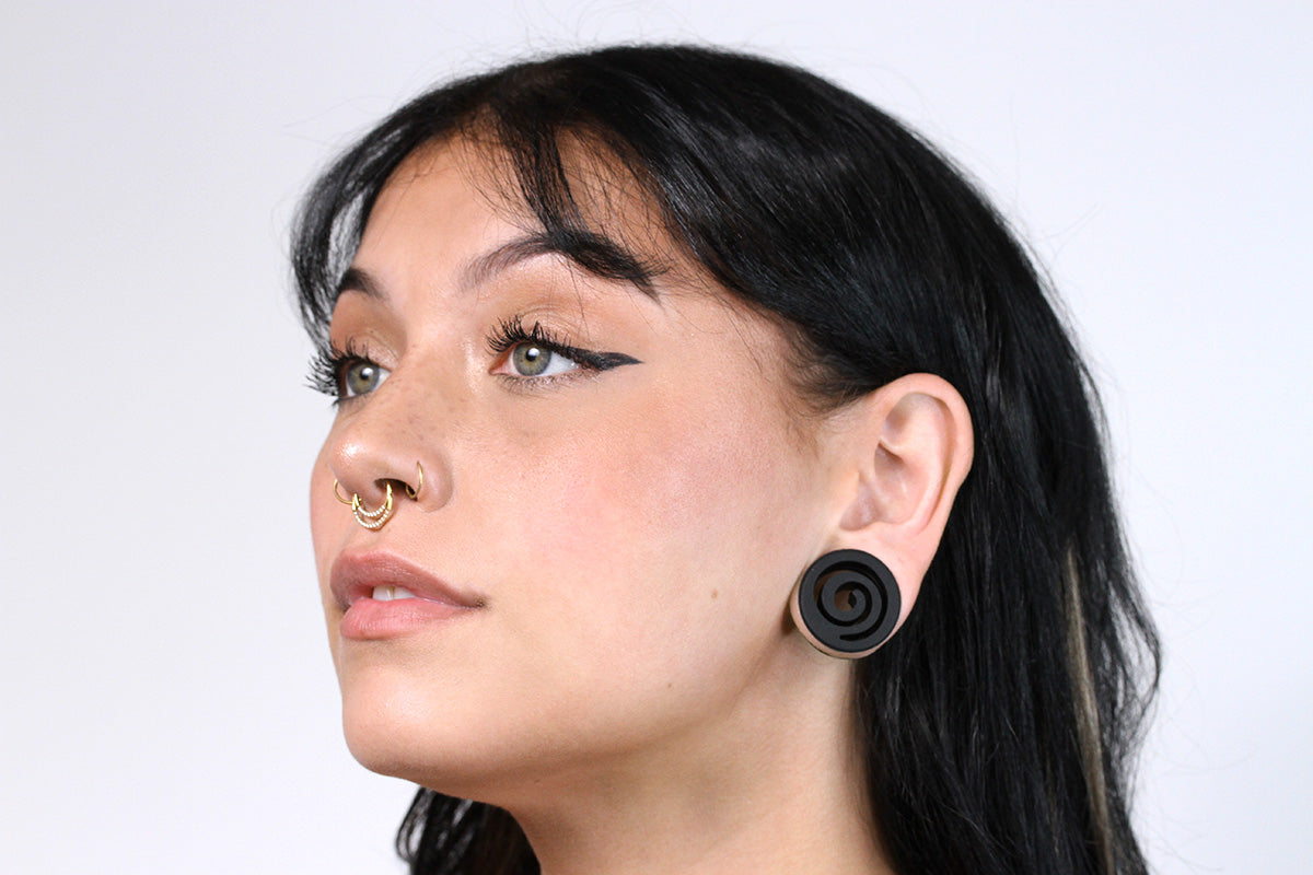 Super Silicone Spiral Plugs - Choose your Color (Pair) - PBS4 – Two ...