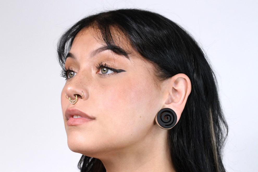 Super Silicone Spiral Plugs - Choose your Color (Pair) - PBS4 – Two ...