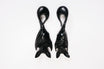 Bat Twisting Hanging Plugs (Pair) - B046 – Two Feather Plugs