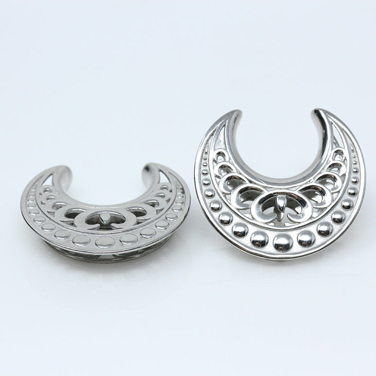 Stretched Ear Hand Carved Plugs, Tunnels, Gauge, and Hangers – Two ...