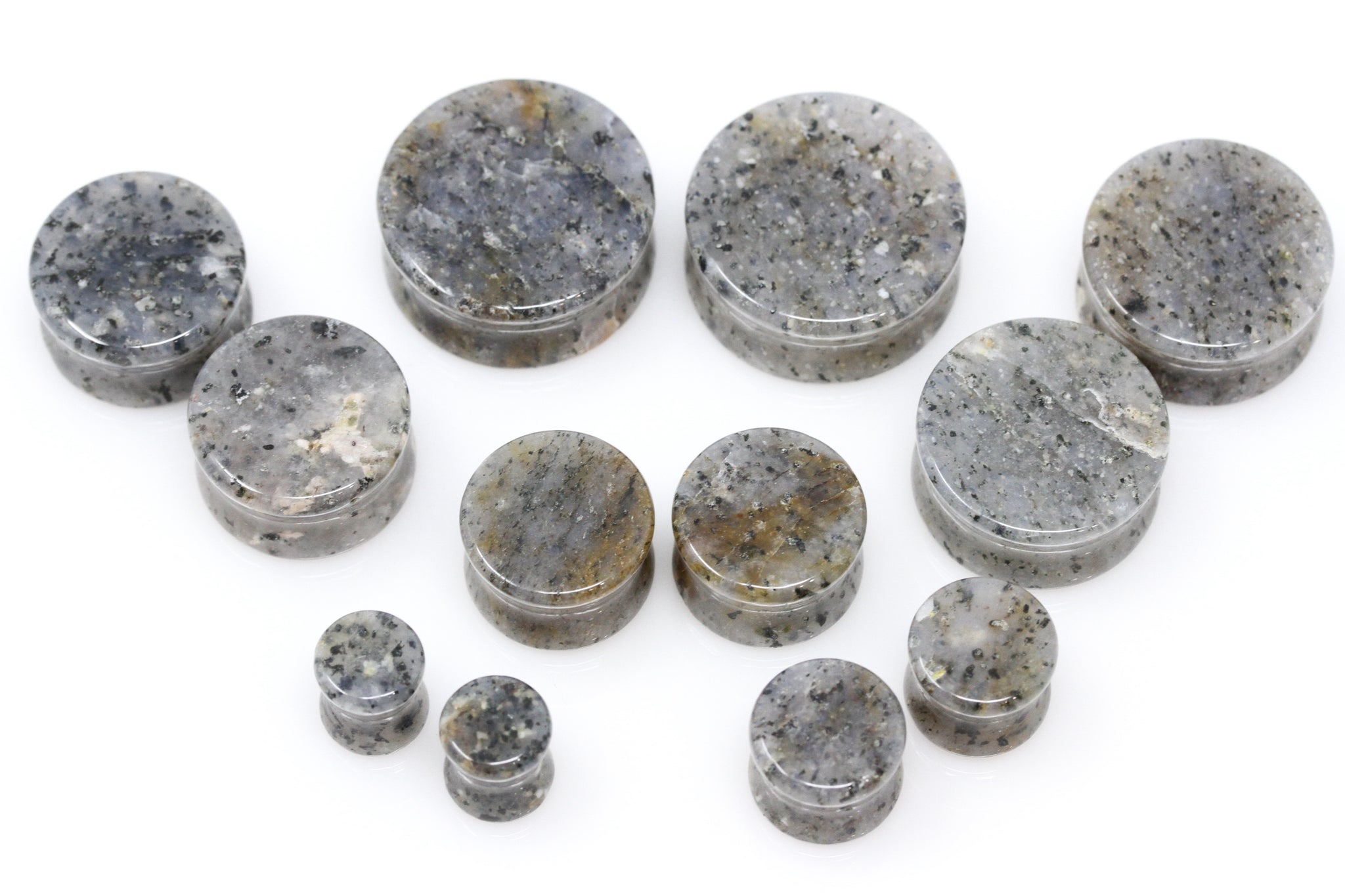 Grass Quartz Plugs - (Pair) - PH101 – Two Feather Plugs