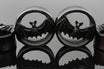 Vampire Bat Wooden Plugs - (Pair) - PA107 – Two Feather Plugs