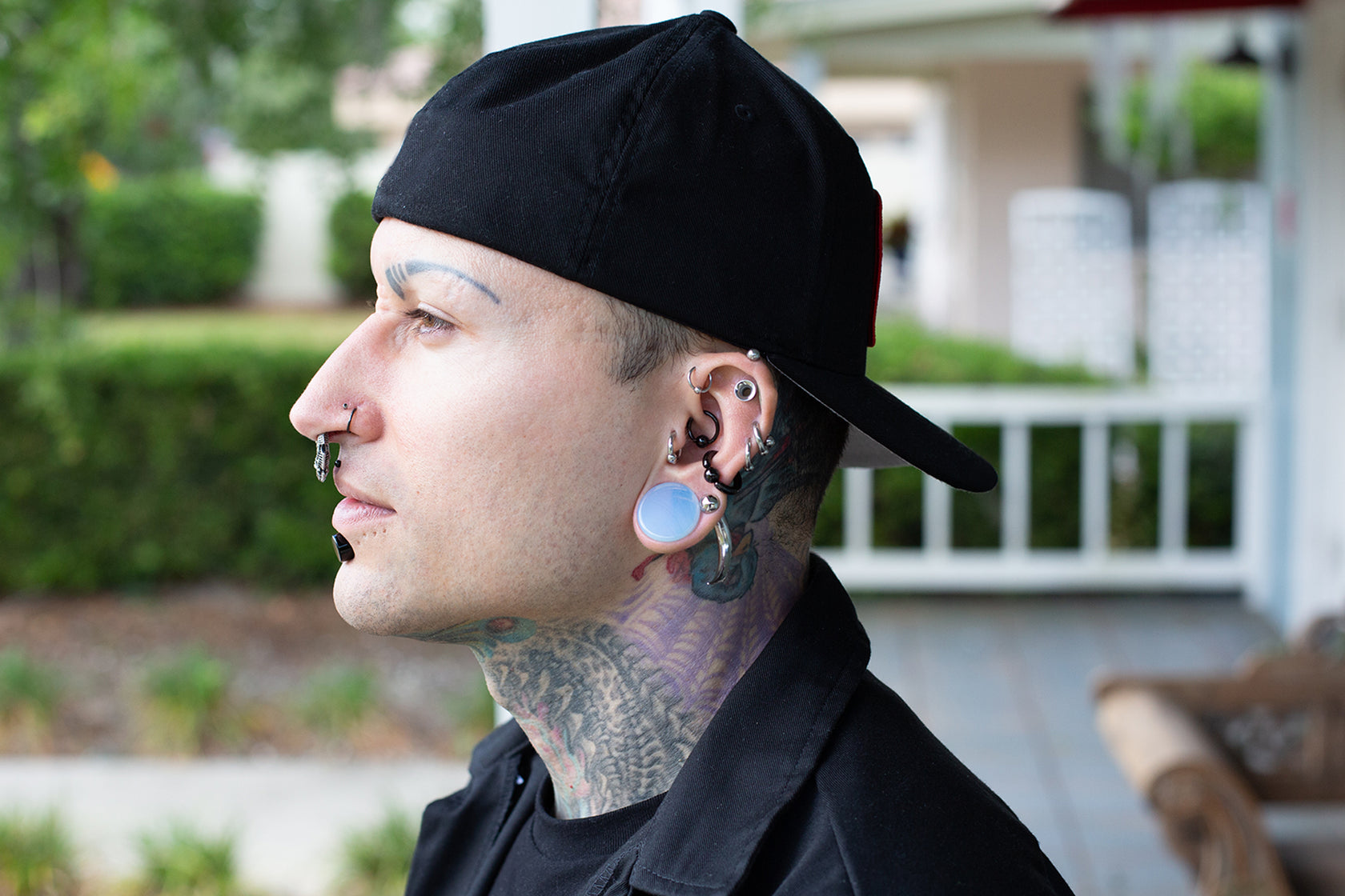 Opalite Plugs for stretched ears (Pair) - PH24 – Two Feather Plugs