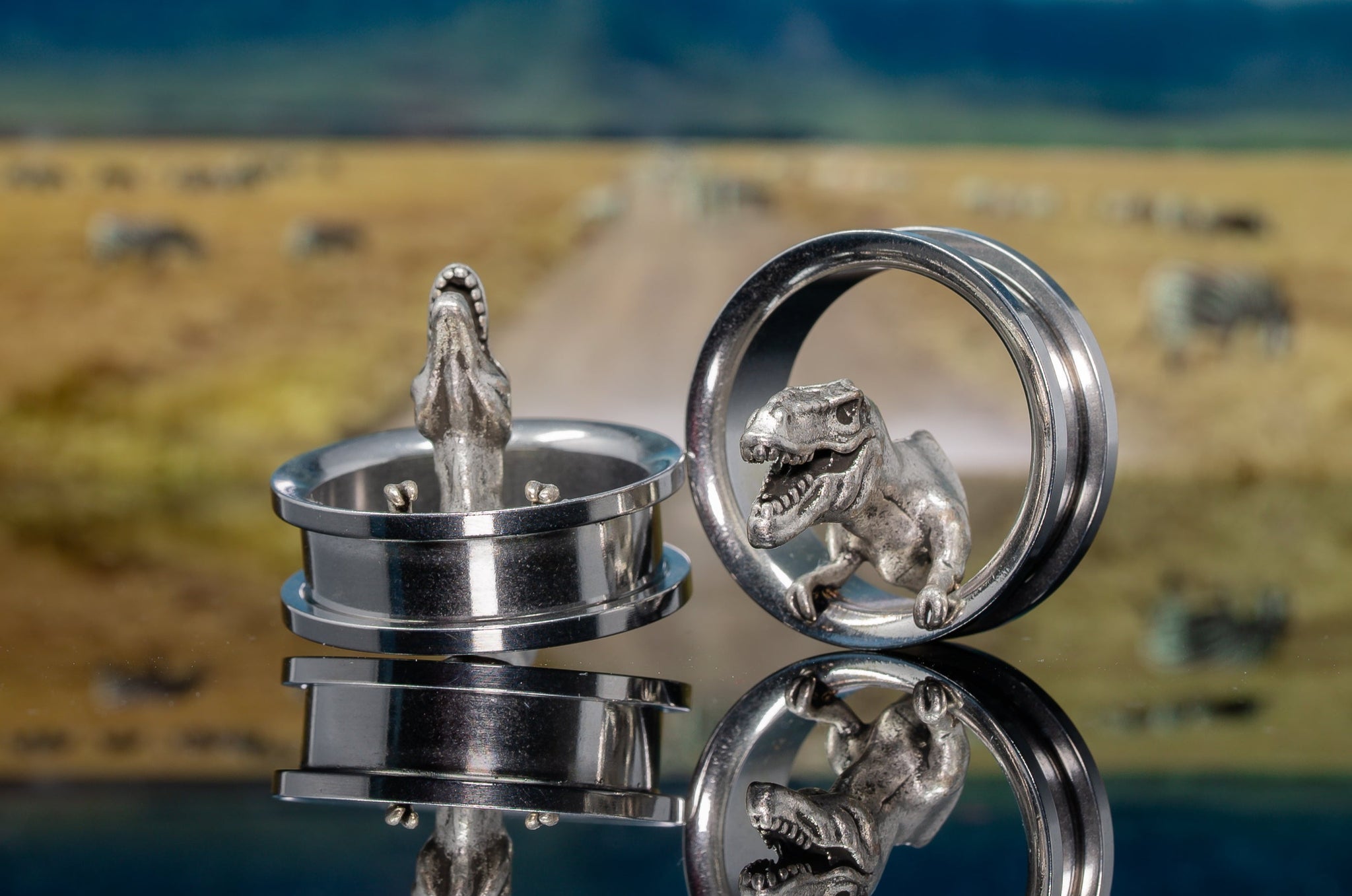 T-Rex Stainless Steel Tunnels - Screw on Tunnel (Pair) - PSS06 – Two ...